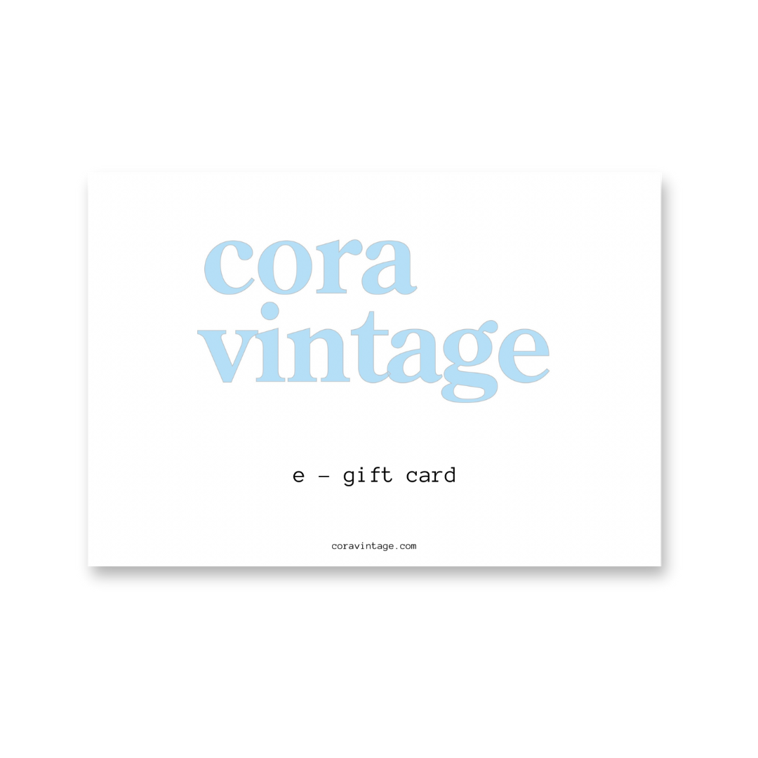 e-gift card – Cora Vintage